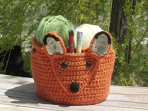 Ravelry: Fox Basket pattern by Krista Short