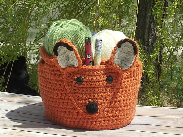 Ravelry: Fox Basket pattern by Krista Short