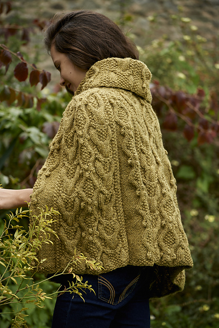Ravelry: Adwen Cape pattern by Judy Furlong