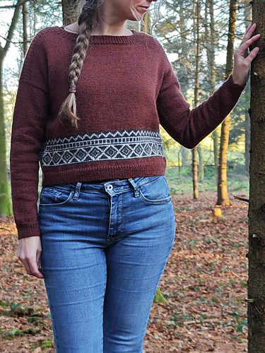 Ravelry: Red Panda Sweater pattern by Asita Krebs