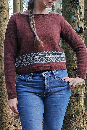 Ravelry: Red Panda Sweater pattern by Asita Krebs