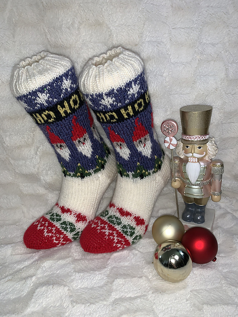 Ravelry: Julesokker pattern by Sid Johansen