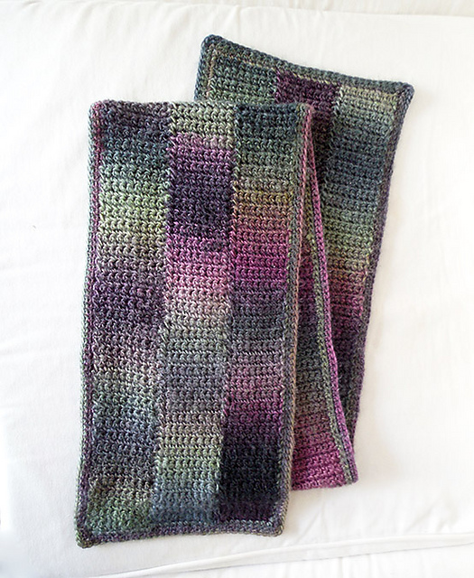 Ravelry: Gradient Strip Scarf pattern by Lily M. Chin