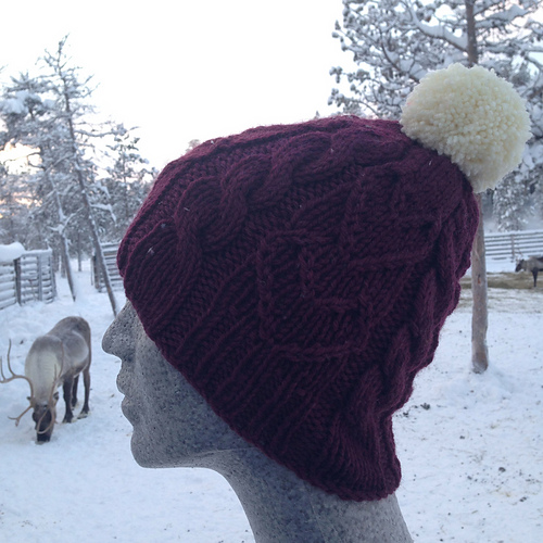 Ravelry: Sweetheart Beanie pattern by Gretchen Tracy