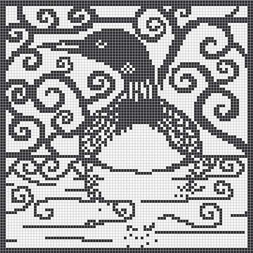 Ravelry: Spirit Loon Knitting Chart pattern by Melanie Nordberg