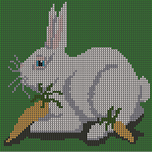 Ravelry: Little Bunny Knitting Charts pattern by Melanie Nordberg