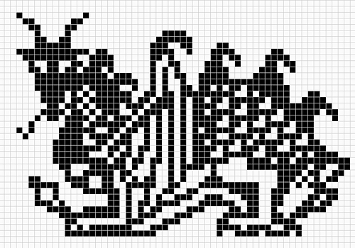 Ravelry: Dragon Chart pattern by Melanie Nordberg