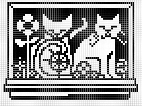 Ravelry: Window Box Cats pattern by Melanie Nordberg