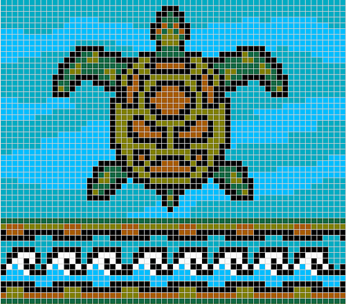 Ravelry: Sea Turtle Chart pattern by Melanie Nordberg