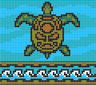 Ravelry: Sea Turtle Chart pattern by Melanie Nordberg