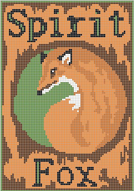 Ravelry: Spirit Fox Chart pattern by Melanie Nordberg