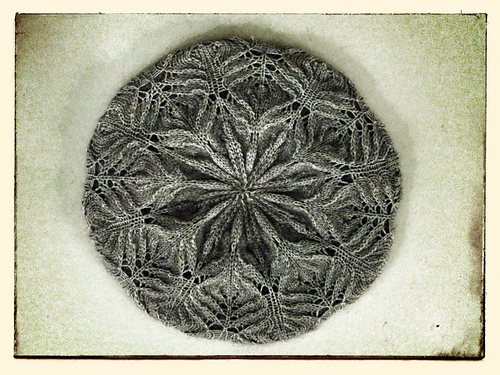 Ravelry: Velvet Dahlia Lace Beret pattern by Deepika
