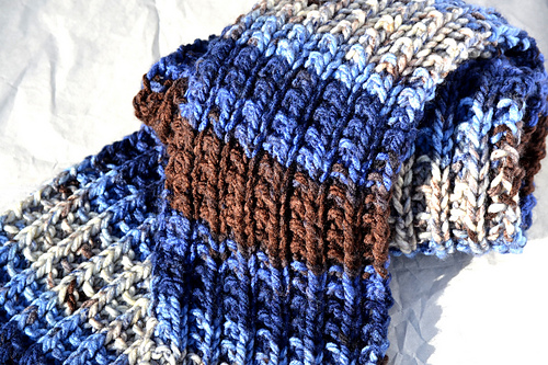 Ravelry: Easiest Farrow Rib Scarf pattern by Diana Troldahl