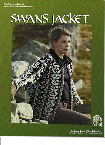 Ravelry: Swans Jacket pattern by Ron Schweitzer