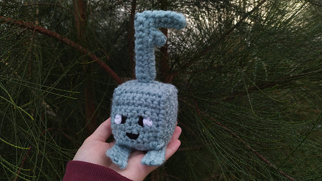 Ravelry: Minecraft Dungeons Key Golem pattern by Finley Marshall