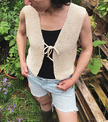 Ravelry: Gushy Garter Vest pattern by Park Williams