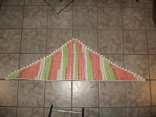 Ravelry: Zipper Shawl pattern by Vicki Mikulak