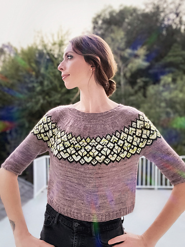 Ravelry: Prismatic Sweater pattern by Wool & Pine