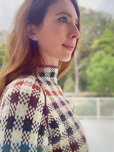 Ravelry: Gr8 Gingham Raglan pattern by Jessie Maed Designs