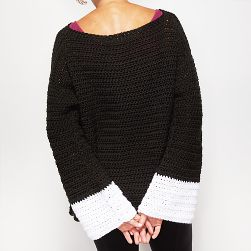 Ravelry: Wide Sleeve Sweater pattern by Simply Collectible