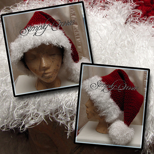 Ravelry: Simply Santa Hat pattern by Carrie Vaughn