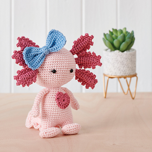 Ravelry: Amigurumi Axolotl pattern by Erinna Lee