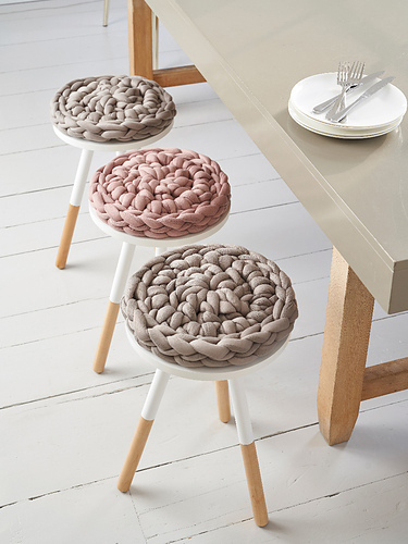 Ravelry: Stool Toppers pattern by Sarah Shrimpton