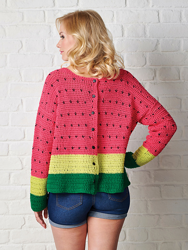 Ravelry: Watermelon Jumper pattern by Fran Morgan