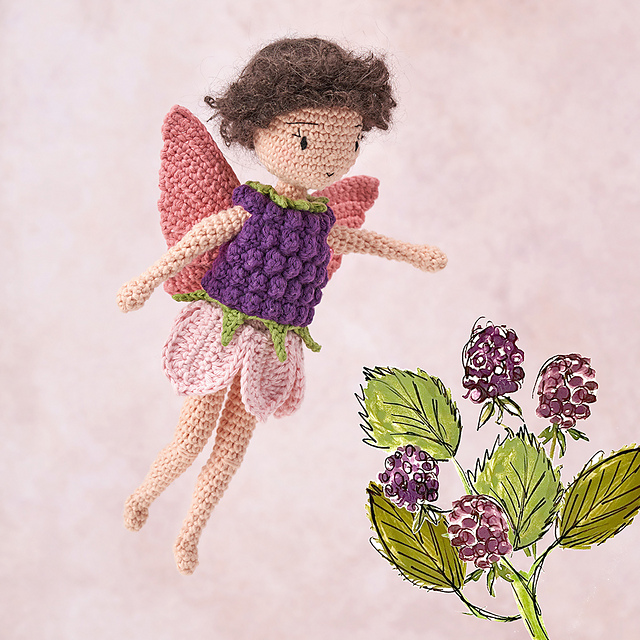 Ravelry: The Blackberry Fairy pattern by Clare Cooper