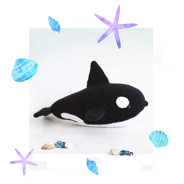 Ravelry: Amigurumi Orca pattern by Lauren Espy