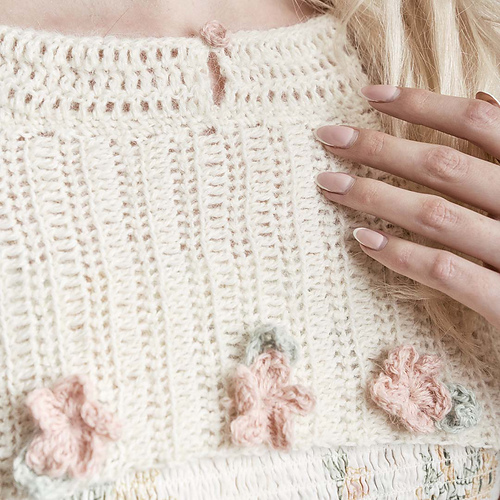 Ravelry: Florina Cutaway Poncho pattern by Joanne Fowler