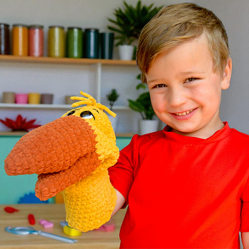 Ravelry: Duck Hand Puppet pattern by Marcy Gardner