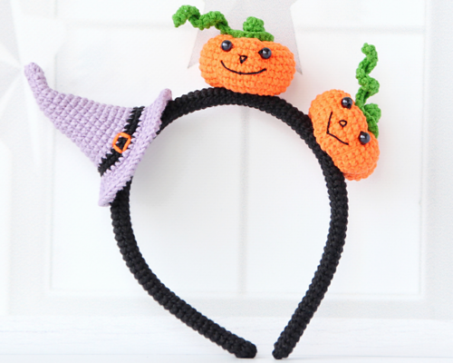 Ravelry: Halloween Witch Hat Headband pattern by Julia Sinakova