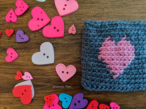 Ravelry: Tapestry Heart Pencil Case pattern by Sincerely Pam