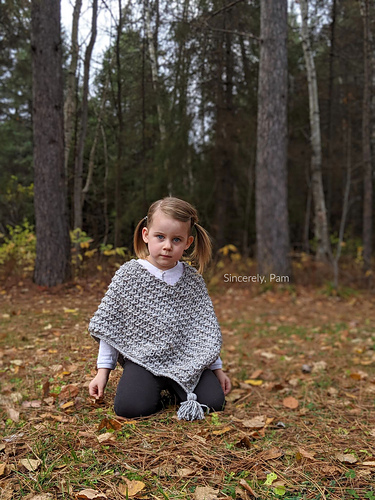 Ravelry: Ragged Falls Poncho pattern by Sincerely Pam