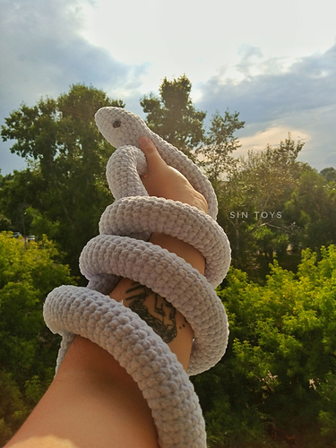 Ravelry: Plush Snake pattern by Alexandra Vorogushina