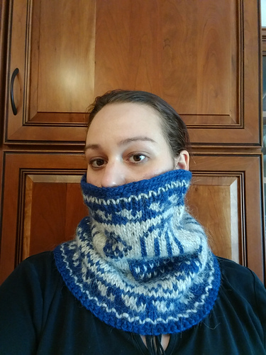 Ravelry: Viking Ship Cowl pattern by Nine Worlds Designs
