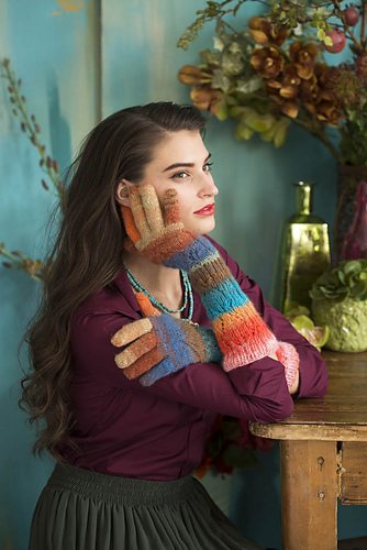 Ravelry: Elbow-Length Gloves pattern by Pat Olski