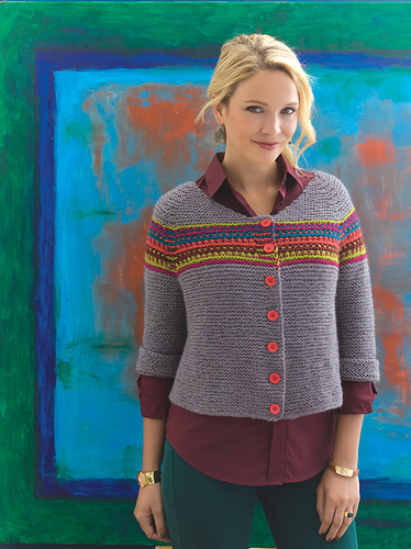 Ravelry: Colorwork Cardi pattern by Pat Olski