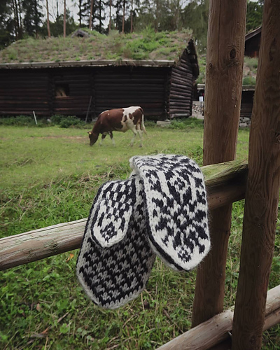 Some speedy selbu mittens popped the cherry on my first ever mitten ...