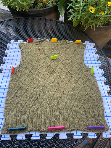 Ravelry: The Librarian Vest pattern by Skeindeer Knits