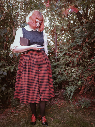 Ravelry: The Librarian Vest pattern by Skeindeer Knits