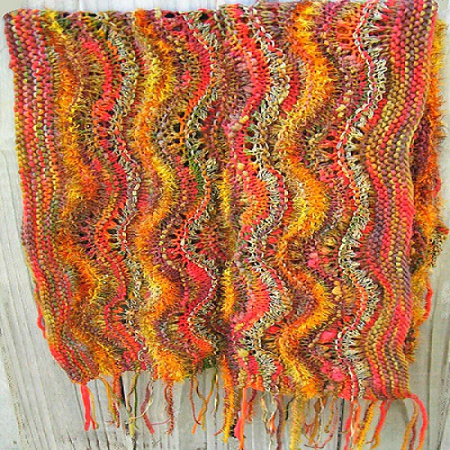 Ravelry: Wavy Afghan DK pattern by SKEINO LLC