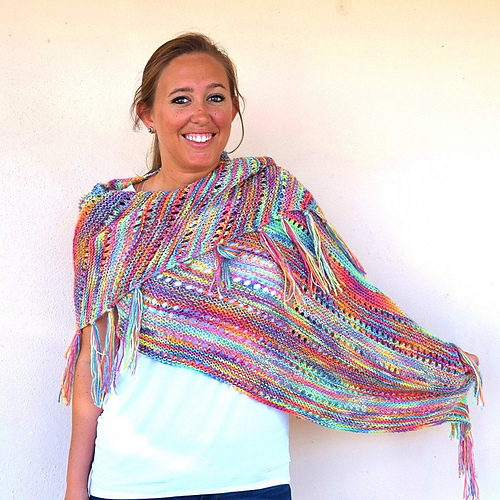 Ravelry: Caribbean Shawl pattern by SKEINO LLC