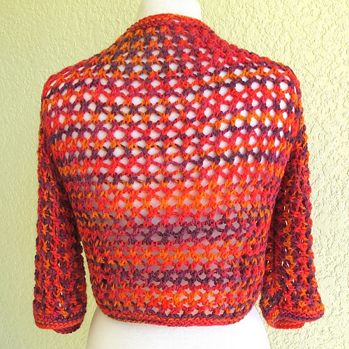 Ravelry: Lacy Shrug pattern by SKEINO LLC