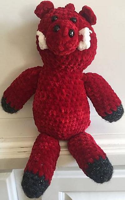 Ravelry: Razorback Amigurumi pattern by Ryli Middendorff