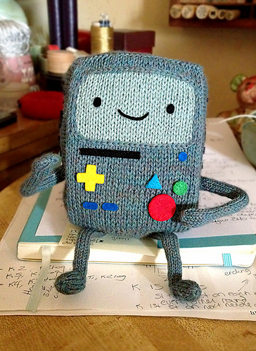 Ravelry: Beemo from Adventure Time pattern by Renelle M. Legos