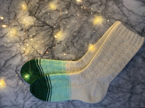 Ravelry: Ten Billion Percent Socks pattern by Maya Walton