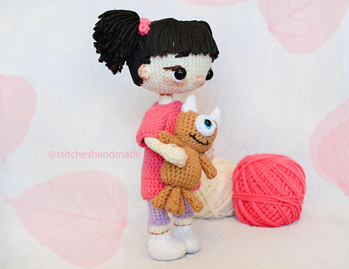 Ravelry: Boo Monsters Inc Amigurumi pattern by Cindy Soto