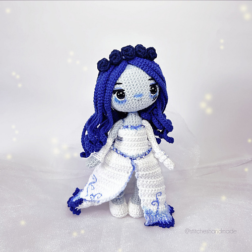 Ravelry: Emily from Corpse Bride pattern by Cindy Soto